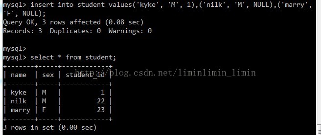 Mysql数据表中插入数据的方法mysql如何分表插入数据 Csdn博客 