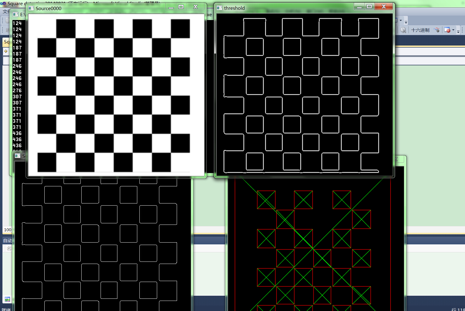 Opencv 矩形轮廓检测cv2识别矩形框轮廓 Csdn博客 
