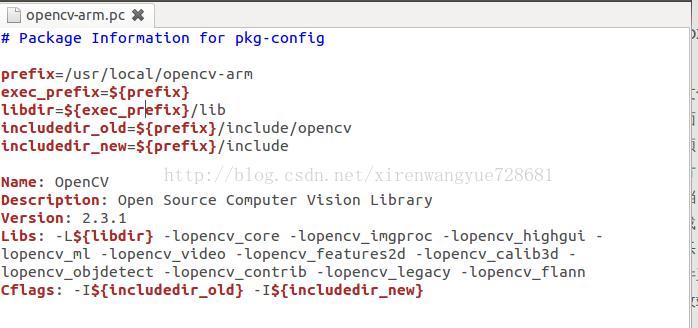 交叉编译环境（arm Linux Gcc）中opencv的安装故人望月的博客 Csdn博客交叉编译opencv并安装