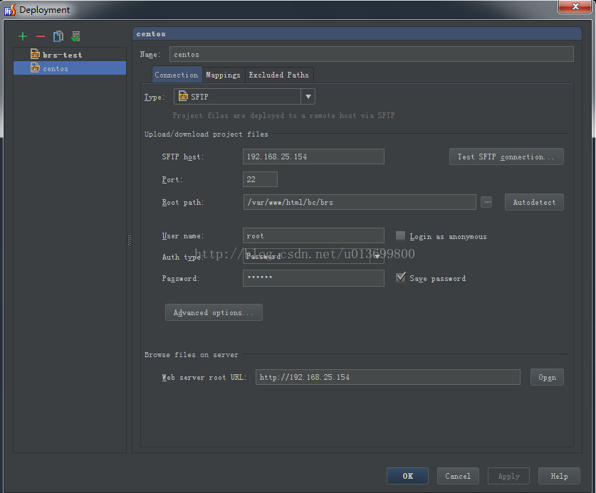 Phpstorm 配置代码自动上传功能 Phpstorm S上传 Csdn博客