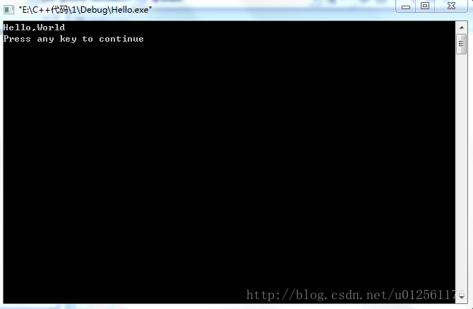 C之第一个程序hello World，使用io库输出hello Worldc60hello World代码 Csdn博客 5273