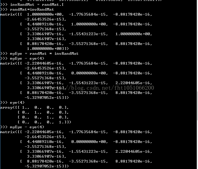 Python初学之导入numpy函数库 Csdn博客 