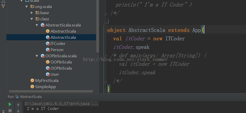 Scala入门 06抽象类 Abstract 的使用 Scala创建abstract类的异常处理 Csdn博客
