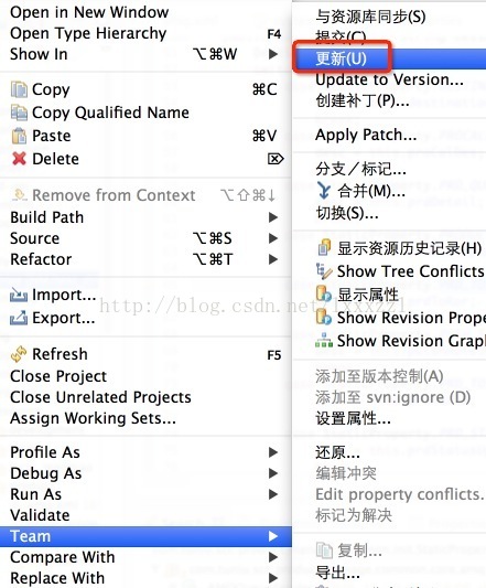 Eclipse中，svn按版本回滚代码eclipse Svn回滚到指定版本再提交 Csdn博客 