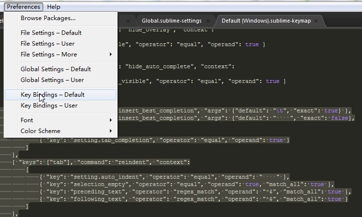 Sublime Text 3设置用用空格替换tab键 Sublime 替换table Csdn博客