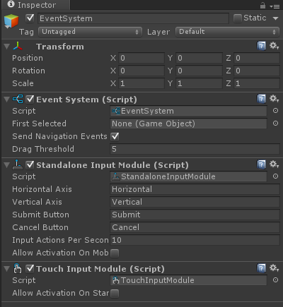 二、Unity4.6UI---------EventSystem_unity ui eventsystem-CSDN博客