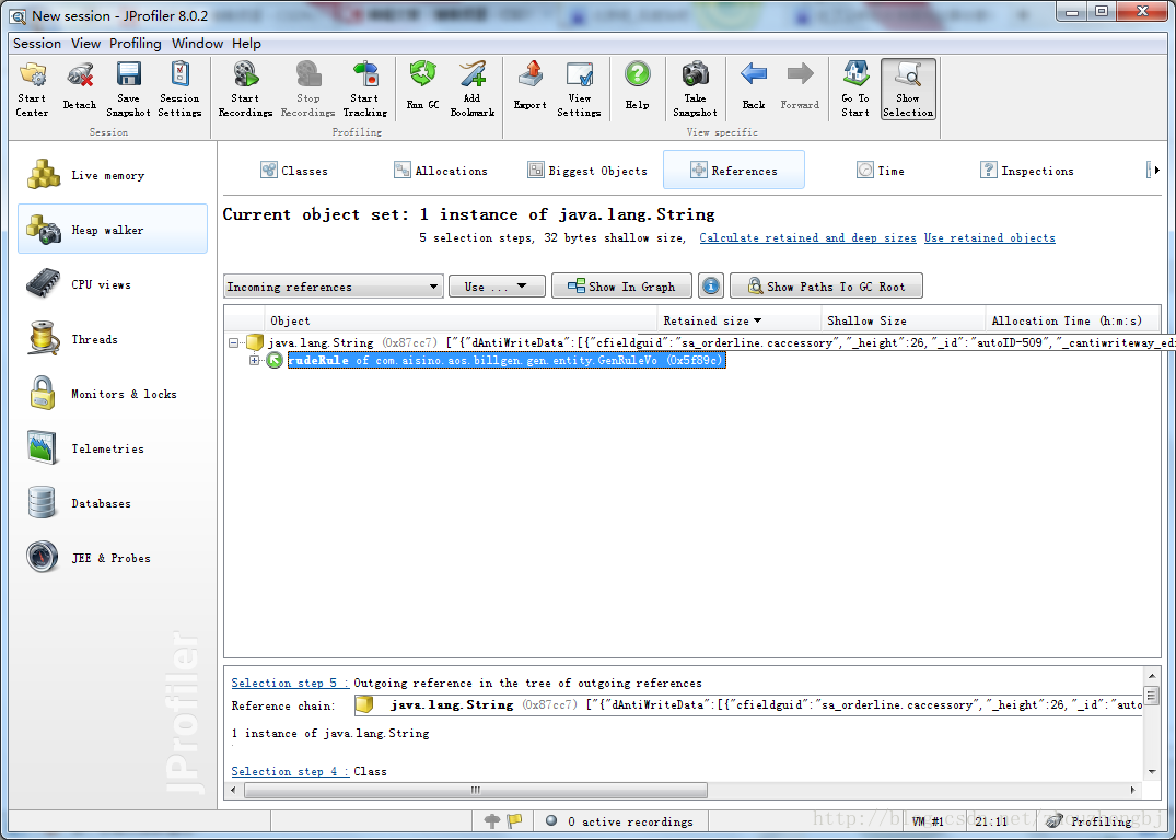 JProfiler使用详细教程学习笔记_jprofile11 教程-CSDN博客