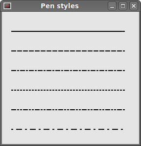PyQt4 tutorial读书笔记（9）-- Drawing_pyqt中brush.setstyle(qtcore.qt ...