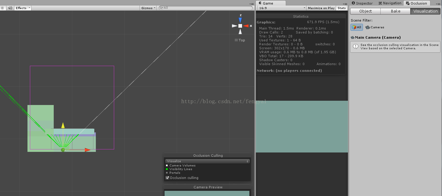 Unity 遮挡剔除详解与实践 Csdn博客