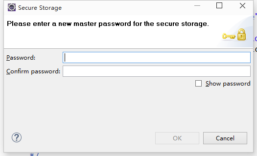 Solution To An Exception Occurred When Eclipse Saves The Password Programmer Sought