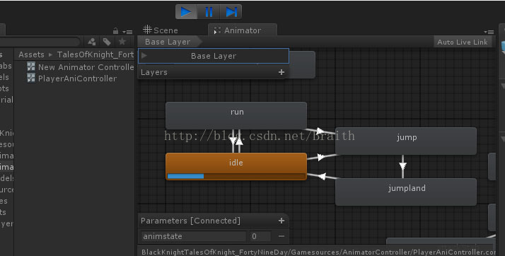 Animator视窗中在运行时看不到状态进度条的解决方法 Animator 不实时显示了 Csdn博客