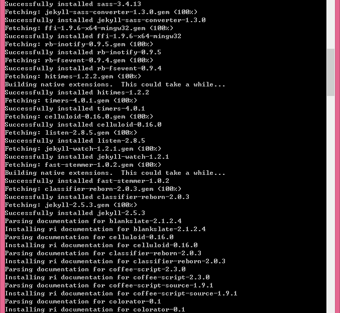 [环境搭建]windows下安装ruby和jekyll Ruby And Jekyll Csdn博客