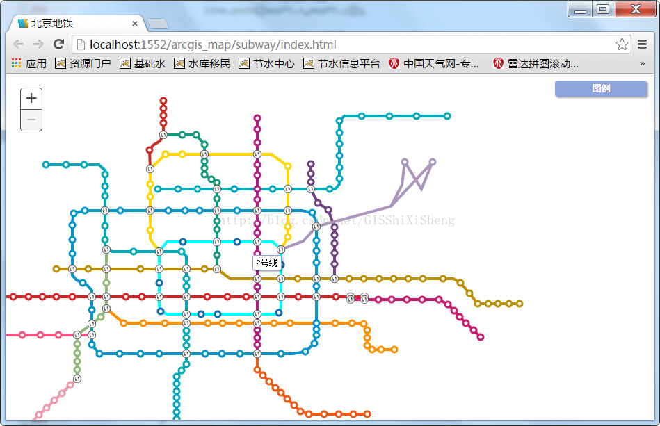 Arcgis For Js实现北京地铁的展示arcgis地铁线路制作 Csdn博客 