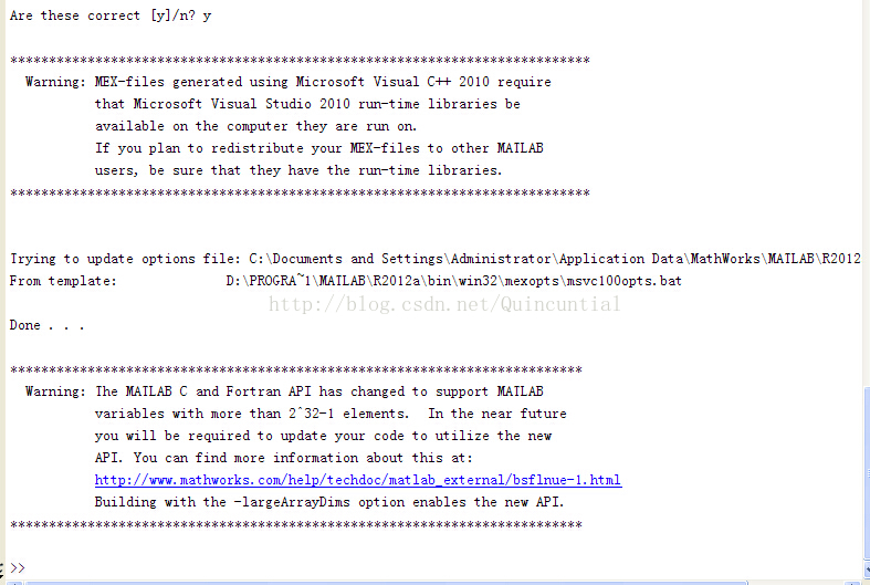 Matlab编译c、c程序的编译器配置matlab2012 使用哪些编译器 Csdn博客 4123