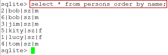 数据库 Sqlite Order By对结果集进行排序sqlite3数据库按字母排序 Csdn博客 3232
