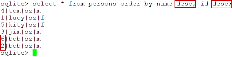 数据库 Sqlite Order By对结果集进行排序sqlite3数据库按字母排序 Csdn博客 