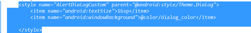 关于android系统dialog如何设置字体大小thatf7dialogcreate字体设置 Csdn博客 3597