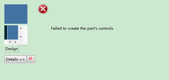 Myeclipse打开jsp文件报 Failed To Create The Part S Controls 解决方法汇总 Myeclipse Failed To Create The