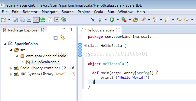 Scala Ide 创建scala程序 Scala Ide怎么打开java Project Csdn博客