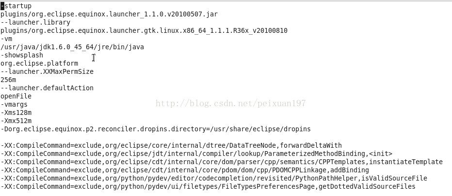 Linux 环境下eclipse启动出现错误：jvm Terminated Exit Code 13 Jvm Terminated Exit