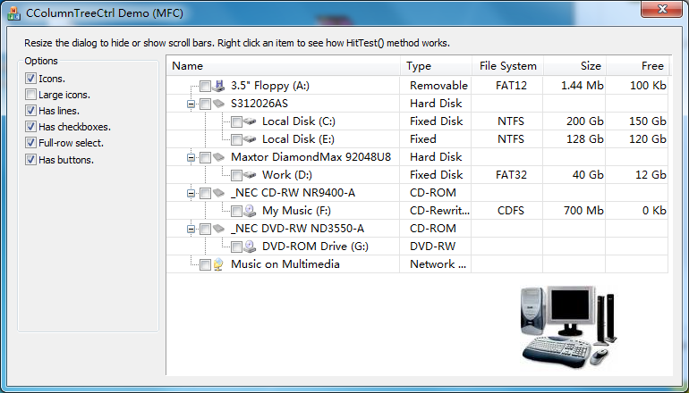 【自绘treectrl】ccolumntreectrl Csdn博客