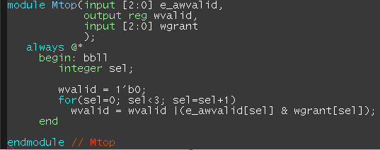 Systemverilog中for循环一个多bits Variable的严格正确写法与综合比较verilog For深入 Csdn博客