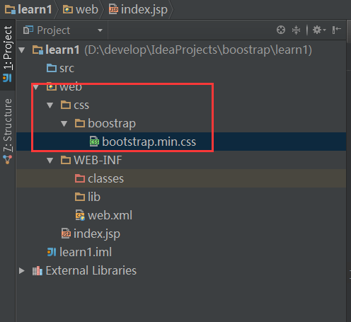 Bootstrap入门学习（三）——简单项目_idea创建bootstrap项目-CSDN博客