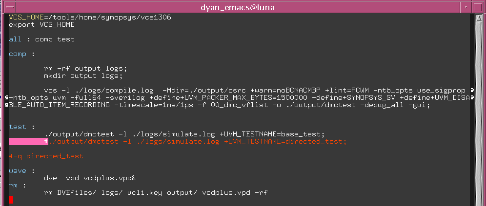 Vcs编译systemverilog和uvm的命令记录vcs编译 Dvcs Csdn博客 