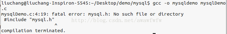 Linux 下 C语言连接mysql数据库673556617 Real的博客 Csdn博客 