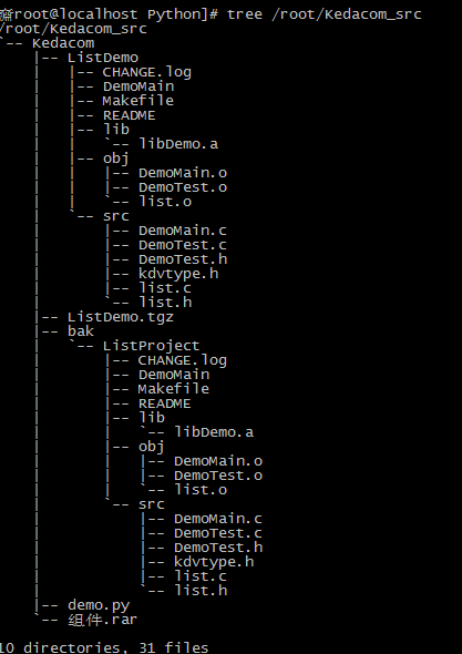 用python实现linux Tree命令 Csdn博客