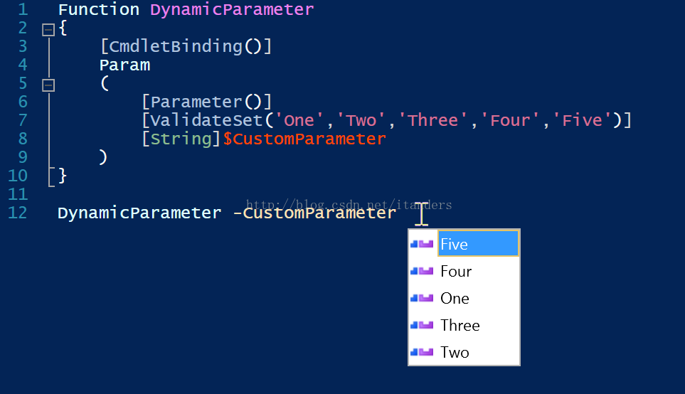 在powershell中创建动态参数和参数验证powershell 动态传参 Csdn博客 