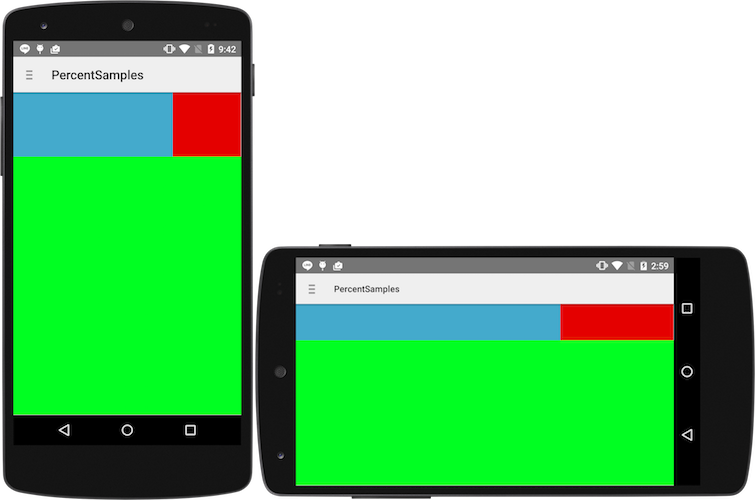 android PercentRelativeLayout 支持百分比来设置控件的宽高 - gcczhongduan - 博客园