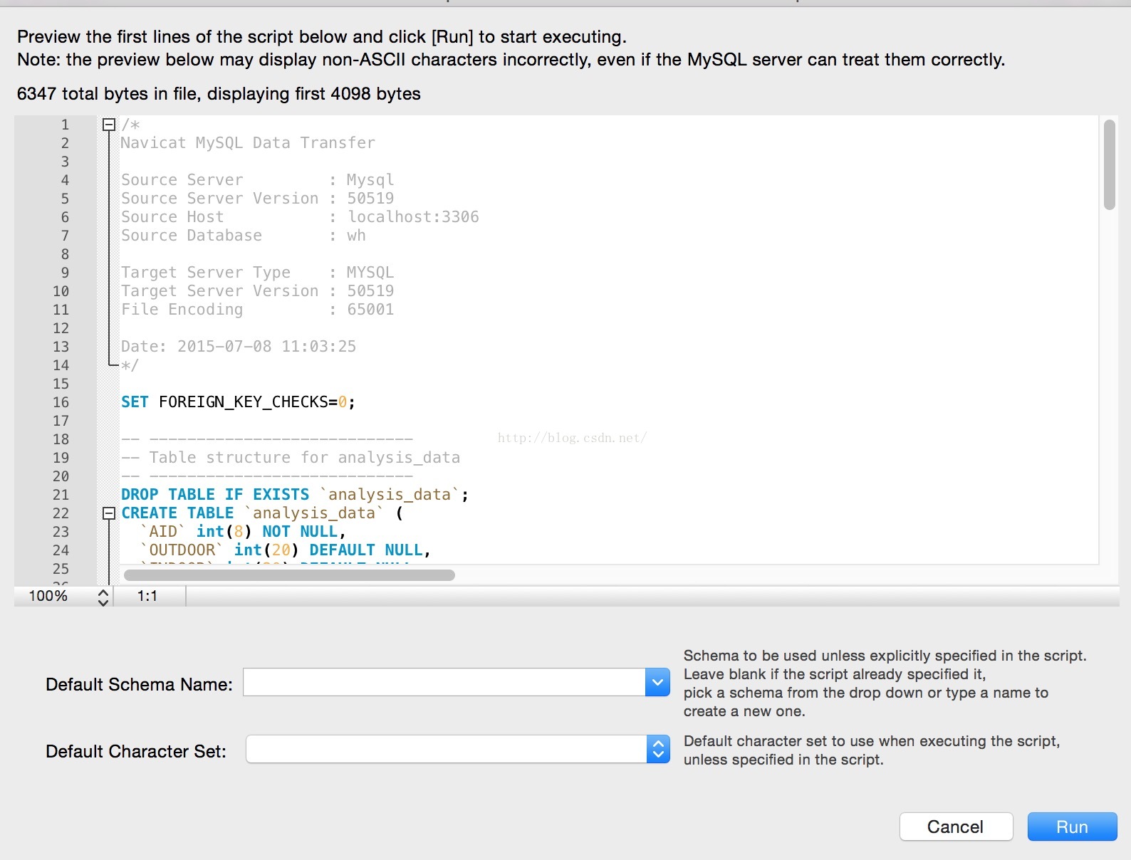 Mac下mysqlworkbench导入已有数据库的方法 Workbench导入数据库mac Csdn博客