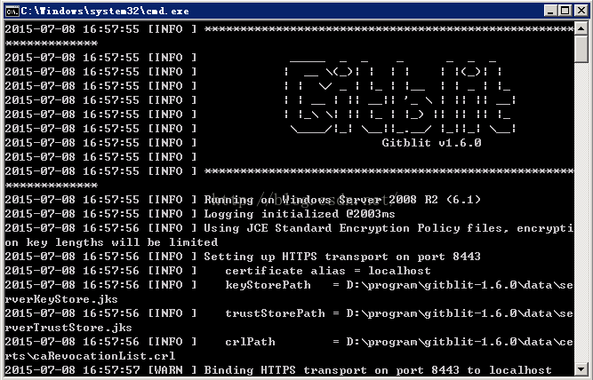 Windows上gitblit 的安装与配置教程 Giblit Csdn博客