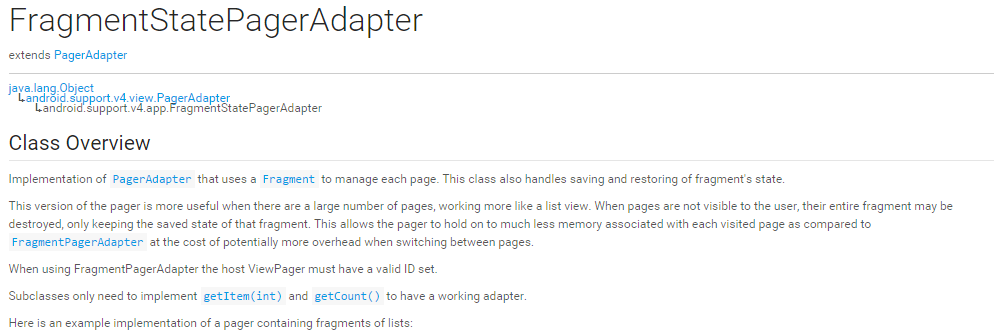 Fragmentpageradapter和fragmentstatepageradapter的区别fragmentstatepageradapter和fragmentpageradapter