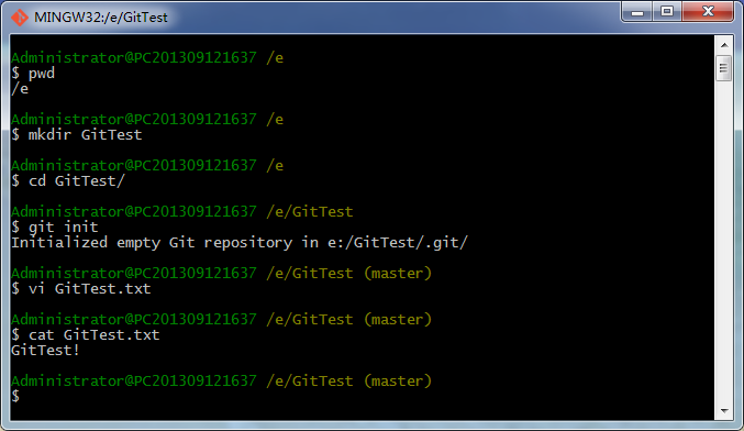 Git 看我一步步入门（windows Git Bash）git使用教程 Windows Csdn博客