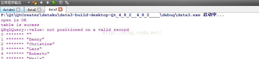 Qt数据库：（四）利用qsqlquery类执行sql语句（二）qsqlquery Execbatch Csdn博客 