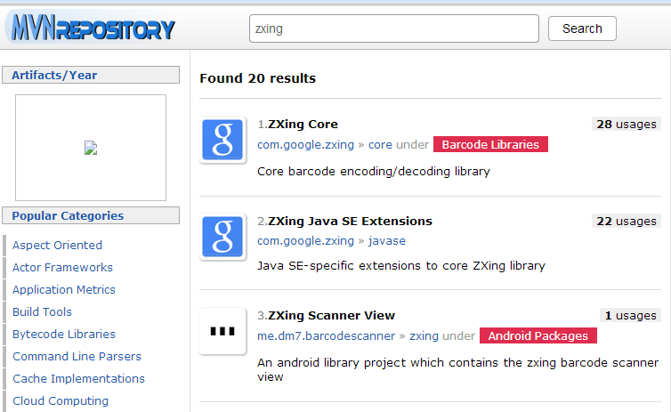 Java二维码生成与解码工具zxing使用zxing怎么用 Csdn博客 4206
