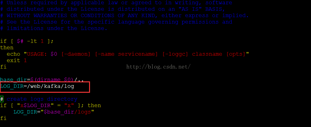 Kafkakafka设置日志输出路径 Logdirkafka Controllerlog Csdn博客 