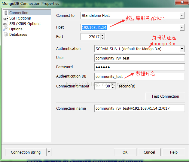 使用nosql Manager For Mongodb客户端连接mongodb Nosql For Mongodb 可以连接mongedb