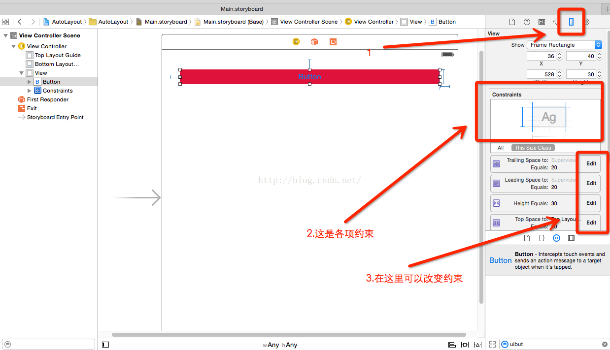 Ios界面适配二 Auto Layout的使用上下列关于ios开发中自动布局autolayout的说法正确的是 Csdn博客 