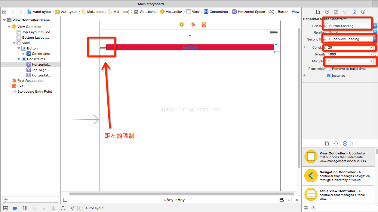 Ios界面适配二 Auto Layout的使用上下列关于ios开发中自动布局autolayout的说法正确的是 Csdn博客 