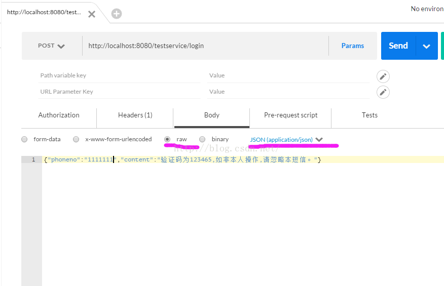 Postman 发送json请求postman发送json请求 Csdn博客 