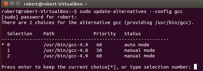 Ubuntu 14 04中升级gcc到版本4 9 2并切换使用它们 Ubutun 14 Gcc升级 Csdn博客