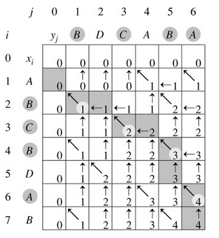 算法学习 最长公共子序列（lcs）c实现lcs C Csdn博客 4029