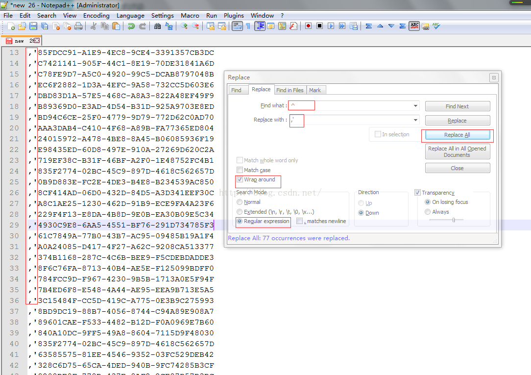 Notepad 批量替换技巧notepad 批量替换技巧 Csdn博客 
