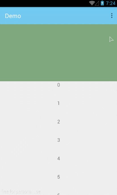 Android下拉上滑显示与隐藏toolbar另一种实现 Android 下拉显示toolbar Csdn博客