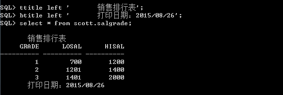 Oracle学习笔记 常用sqlplus命令（二）之格式化查询结果sqlplus 格式化查询结果 Csdn博客