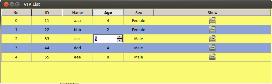 Qt：在qtableview中使用各种自定义委托 Csdn博客 