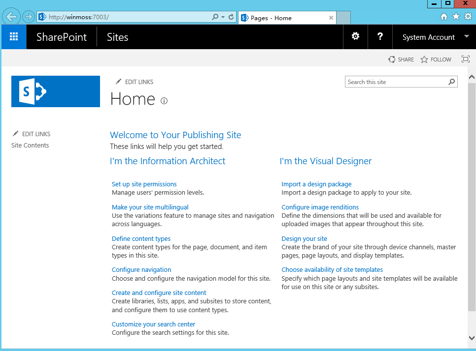 Sharepoint 2016 学习系列篇5 创建一个应用程序网站sharepoint2016搭建网站 Csdn博客 